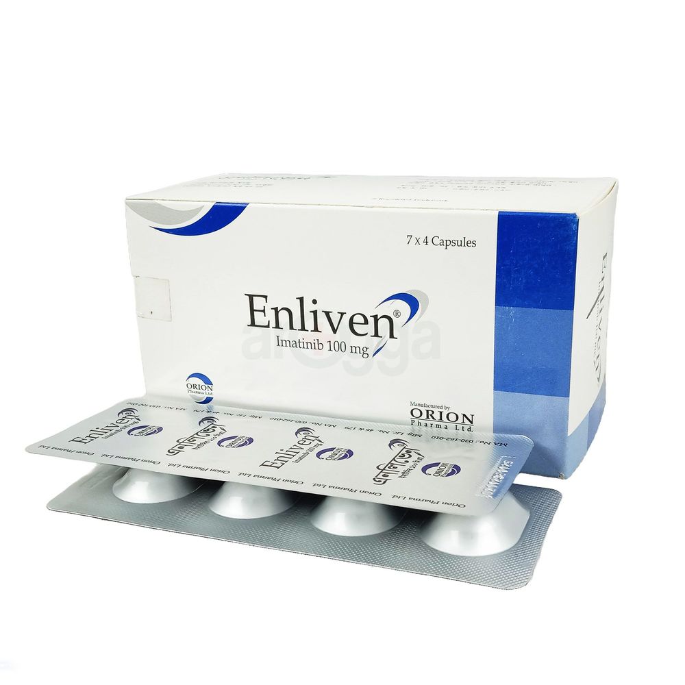 Enliven 100mg Capsule - Arogga Online Pharmacy