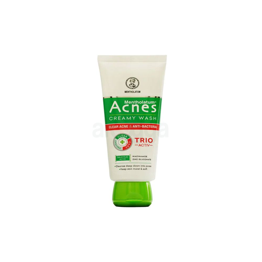 Acnes Mentholatum Acnes Creamy Wash 50gm - Arogga Beauty Store