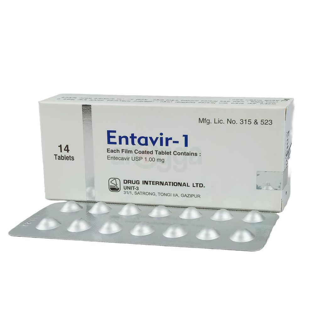 Entavir 1mg Tablet - Arogga Online Pharmacy