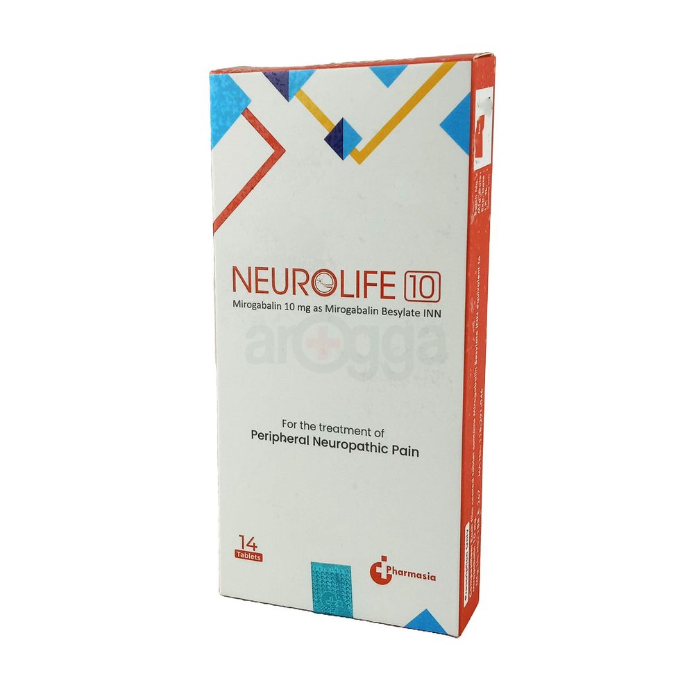 Neurolife 10mg tablet - Arogga Online Pharmacy