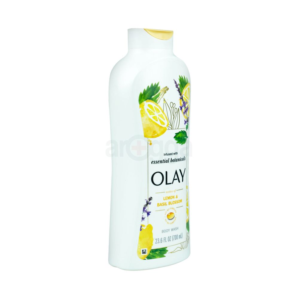 Olay Fresh Outlast Notes Of Lemon & Basil Blossom Body Wash - Arogga ...
