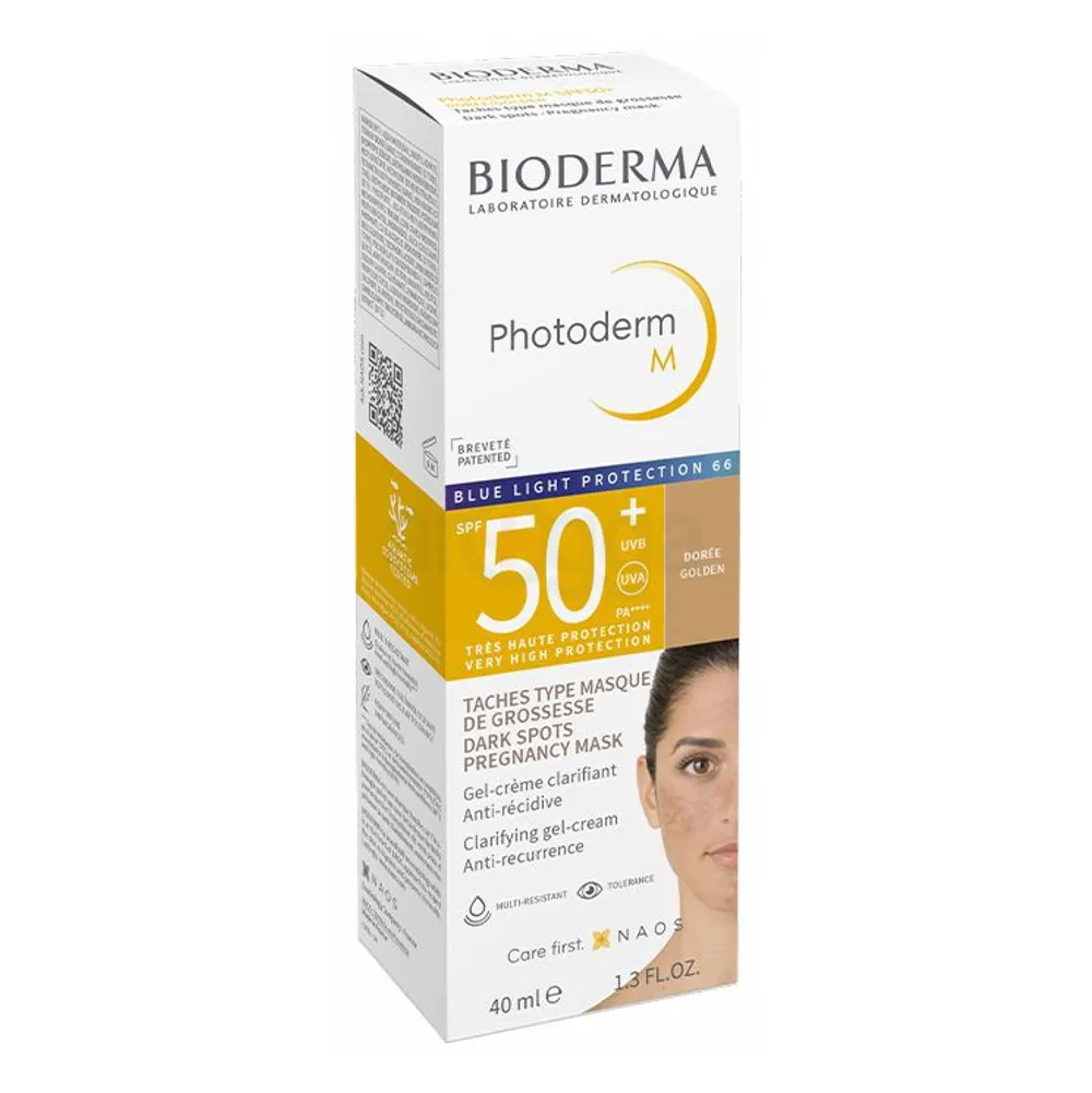 Bioderma Photoderm M Blue Light Protection Clarifying Gel Cream SPF 50 ...