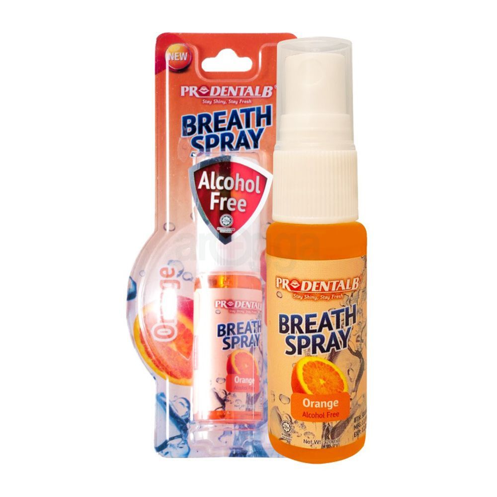 ProDentalB Breath Spray Mouth Freshener (Orange) - Arogga Beauty Store
