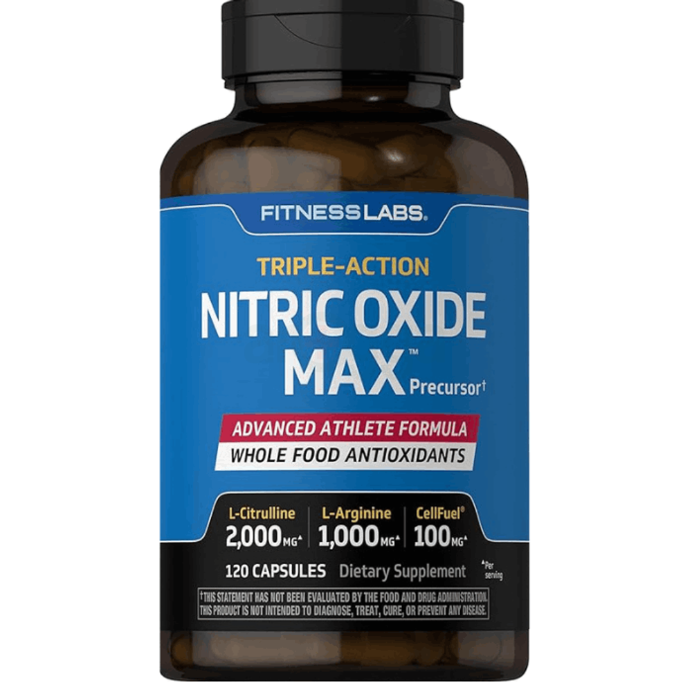 Fitness Labs Nitric Oxide Supplement | 3000mg | 120 Capsules - Arogga ...