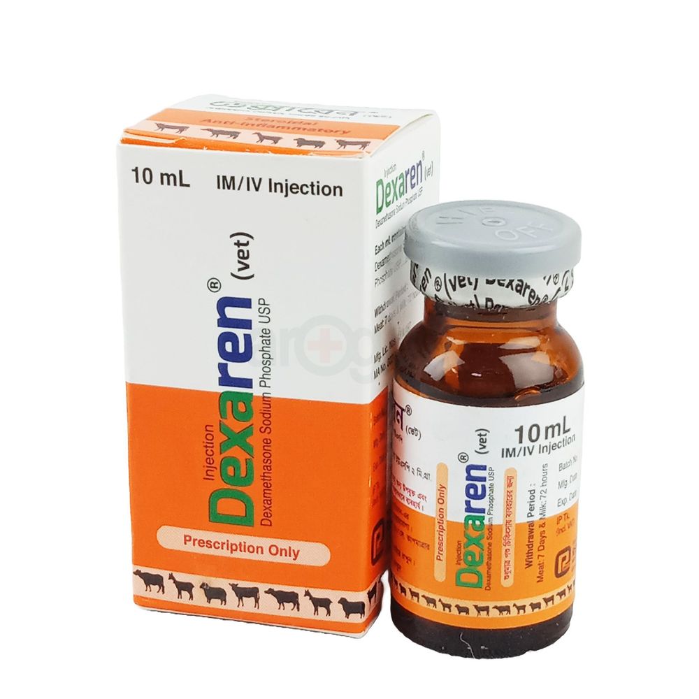 Dexaren (Vet) IM/IV Injection - Arogga Online Pharmacy