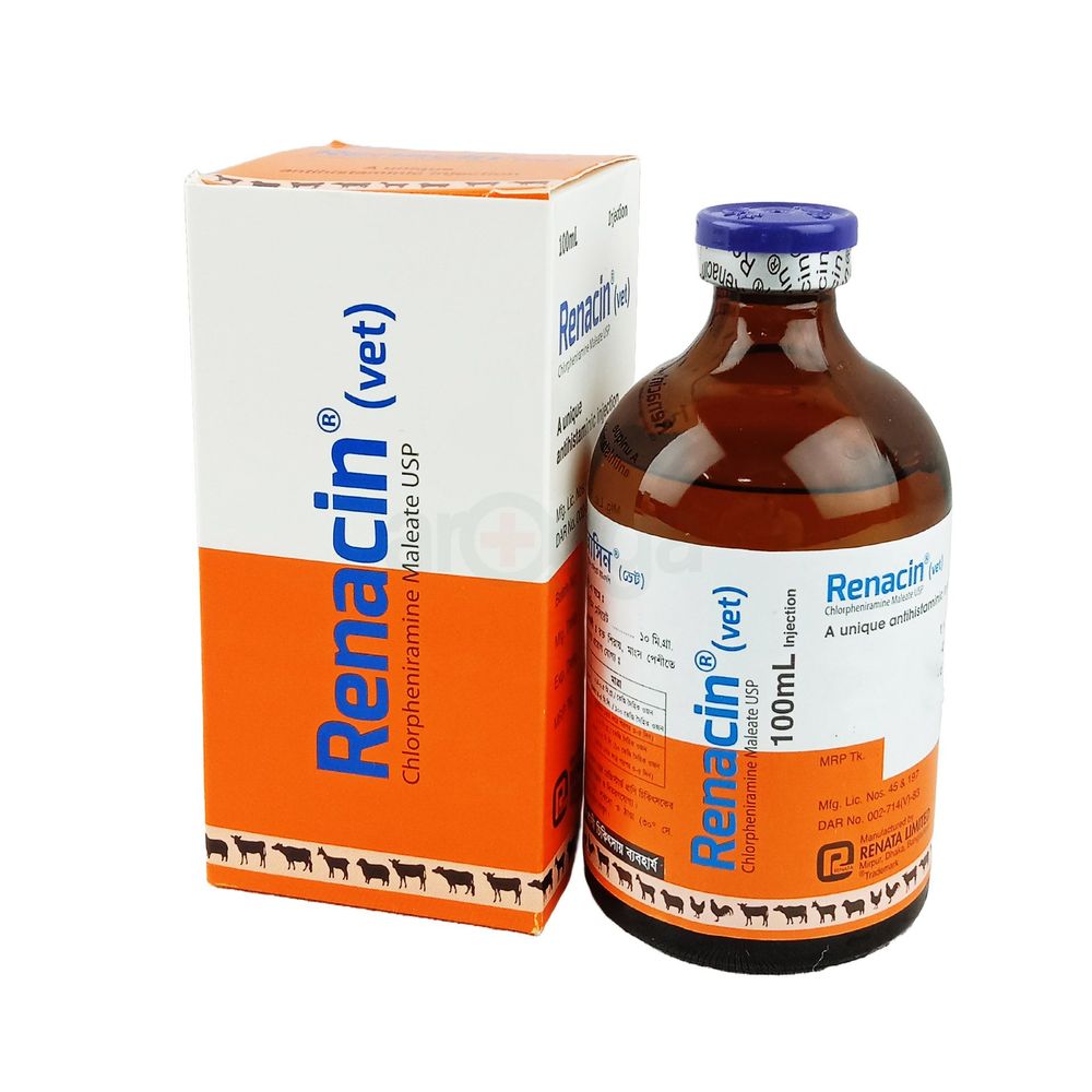 Renacin (Vet) IM/IV Injection 100ml - Arogga Online Pharmacy