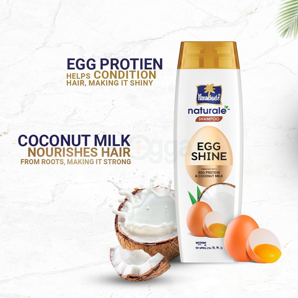 Parachute Naturale Shampoo Egg Shine 170ml - Arogga Beauty Store