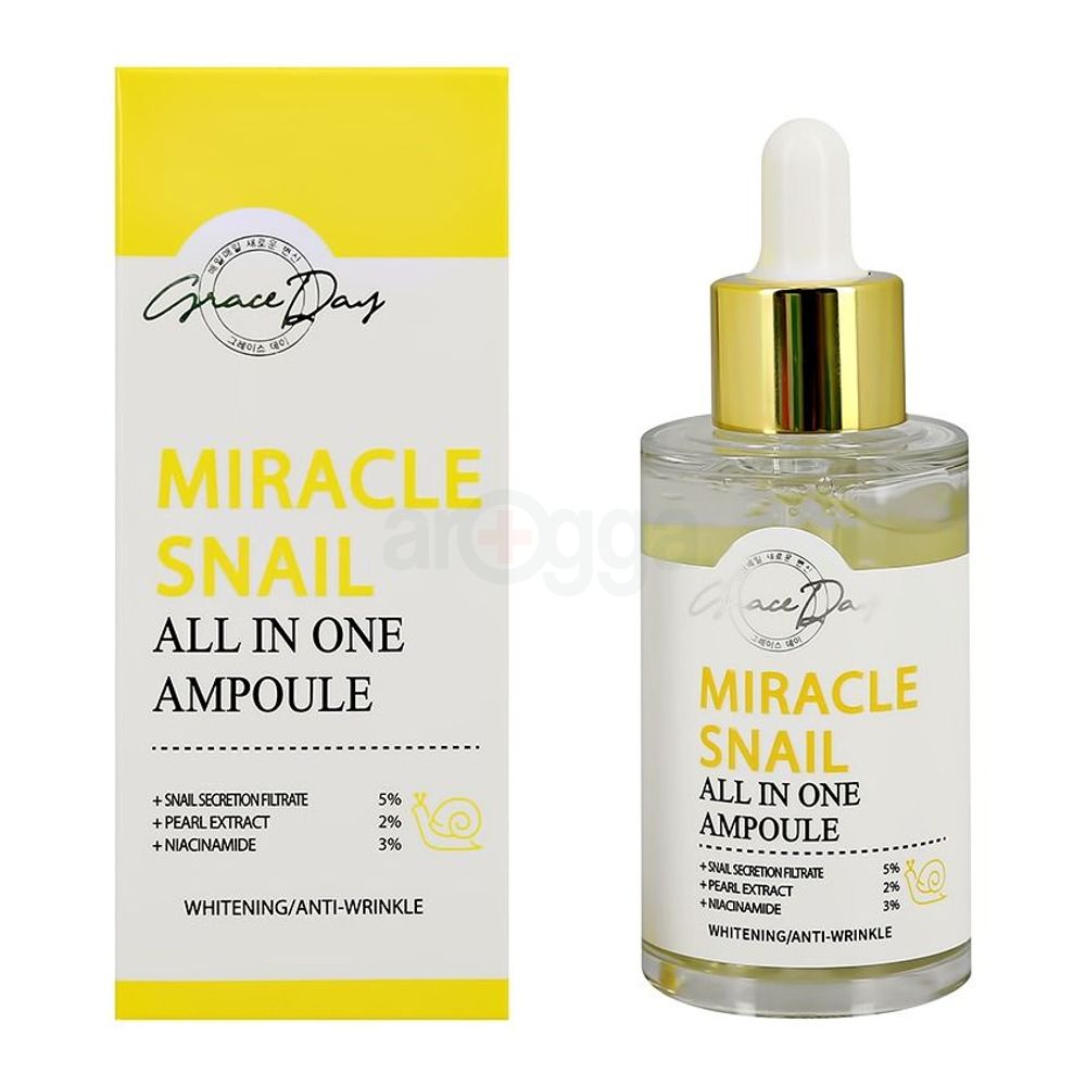 Grace Day Miracle Snail All in One Ampoule - Arogga Beauty Store
