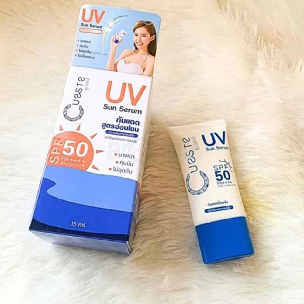 Cueste UV Sun Serum Sunscreen with SPF 50 PA++++ - Arogga Beauty Store