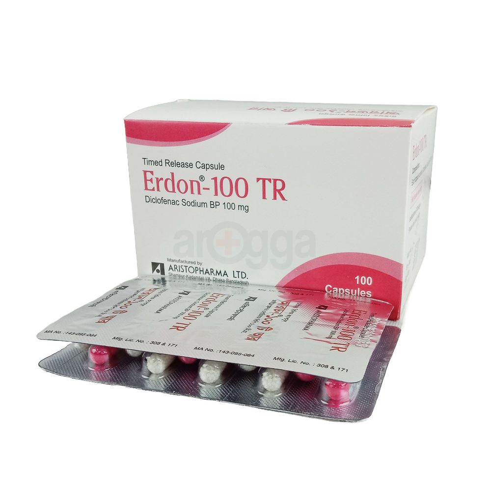 Erdon TR 100mg Capsule - Arogga Online Pharmacy