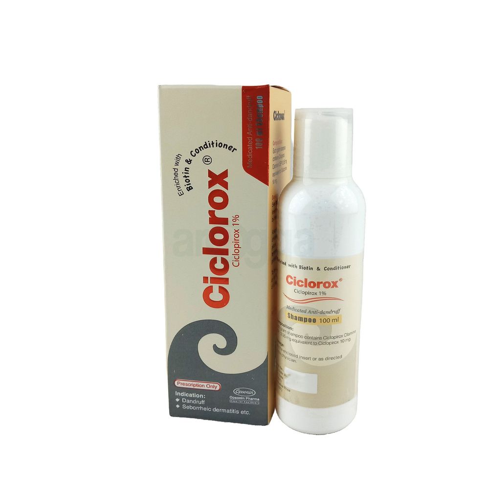Shampoo with ciclopirox store
