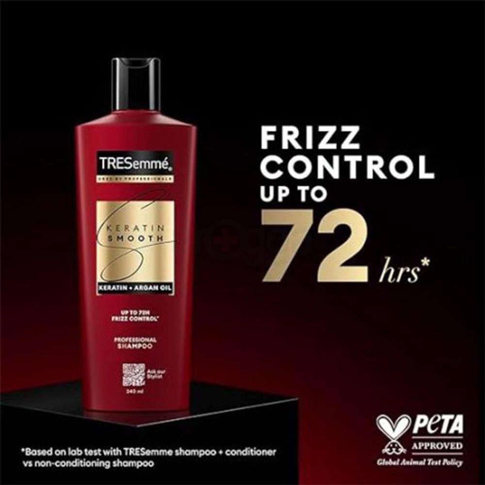 Tresemme Keratin Smooth Pro Collection Shampoo with Keratin and Argan ...