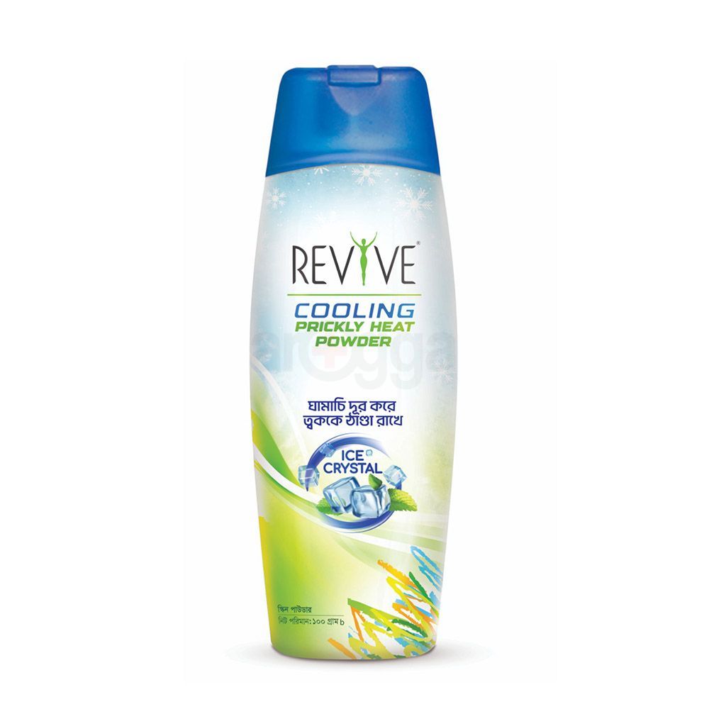 Revive Cooling Prickly Heat Powder (ICE Crystal) - Arogga Beauty Store