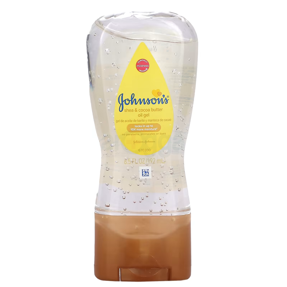 Johnson's Shea & Cocoa butter oil gel - Arogga Beauty Store
