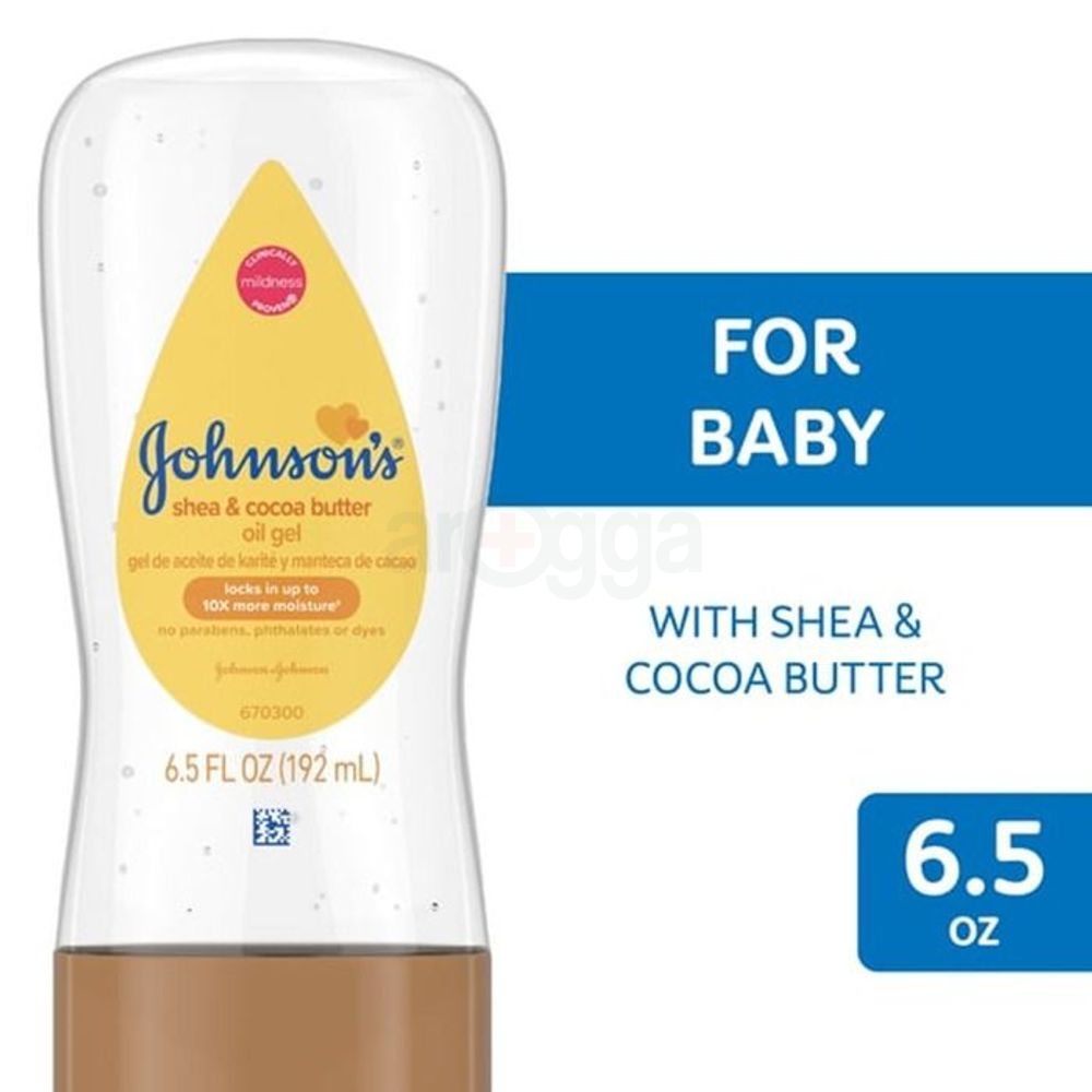 Johnson's Shea & Cocoa butter oil gel - Arogga Beauty Store