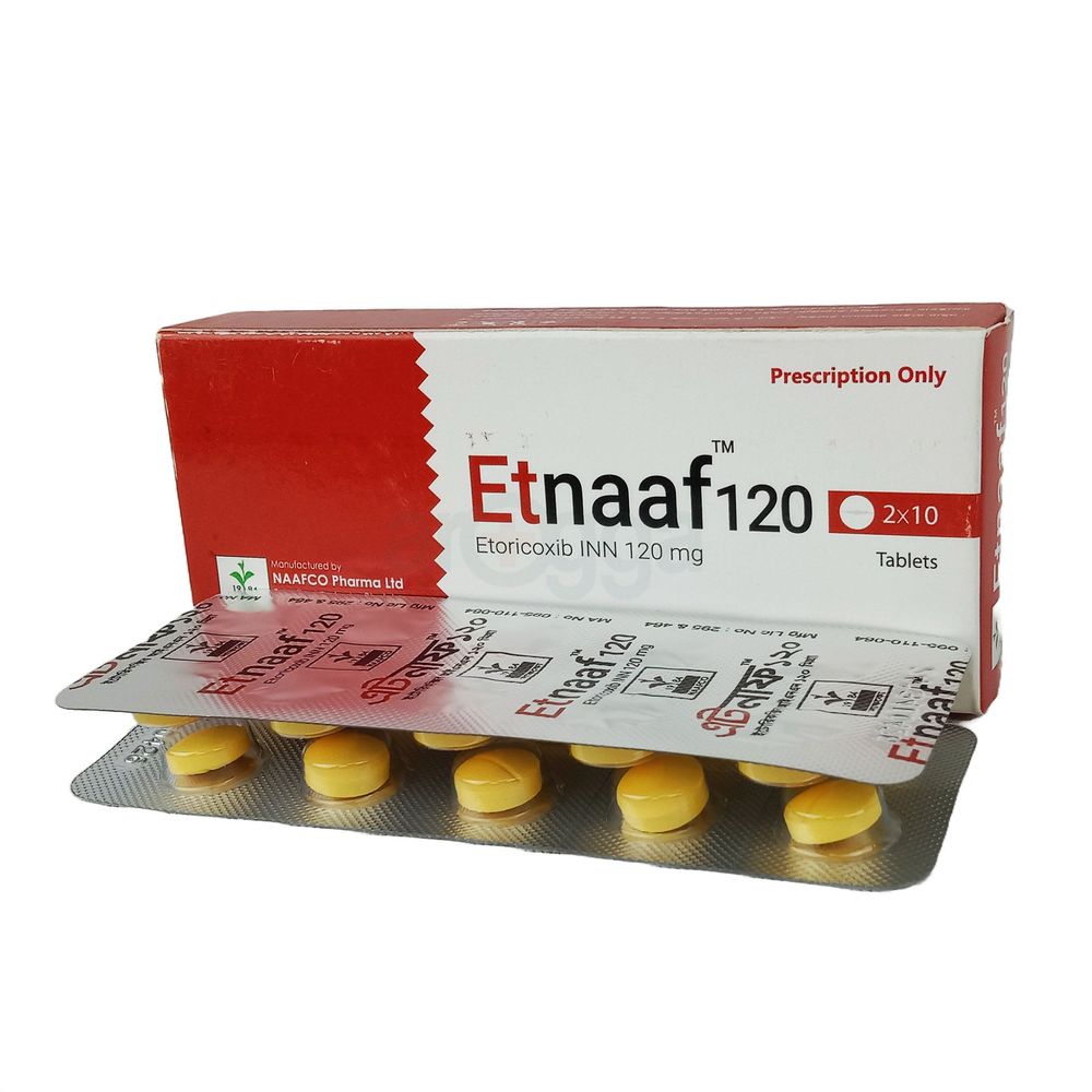 Etnaaf 120mg tablet - Arogga Online Pharmacy