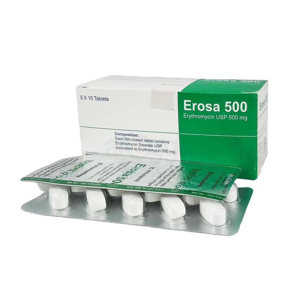 Erosa 500mg Tablet - Arogga Online Pharmacy