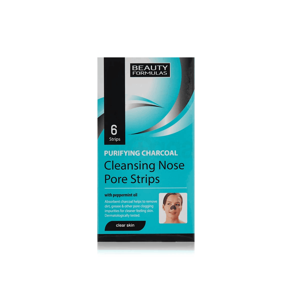 Beauty Formulas Purifying Charcoal Cleansing Nose Pore Strips with ...