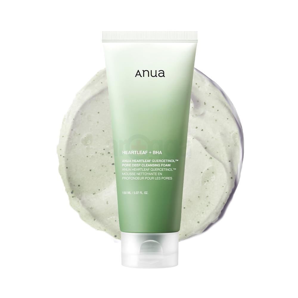 Anua Heartleaf Quercetinol Pore Deep Cleansing Foam - Arogga Beauty Store