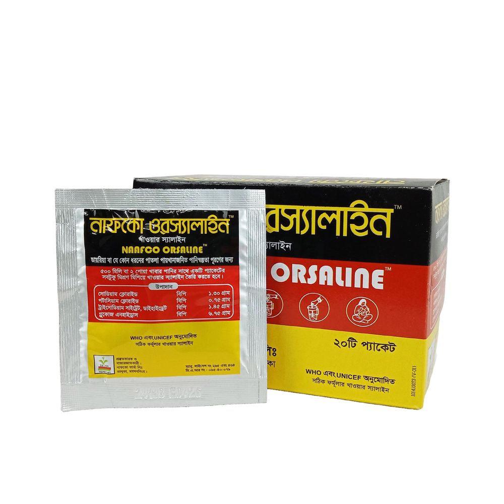 Orsaline (Naafco) 10.5gm powder - Arogga Online Pharmacy