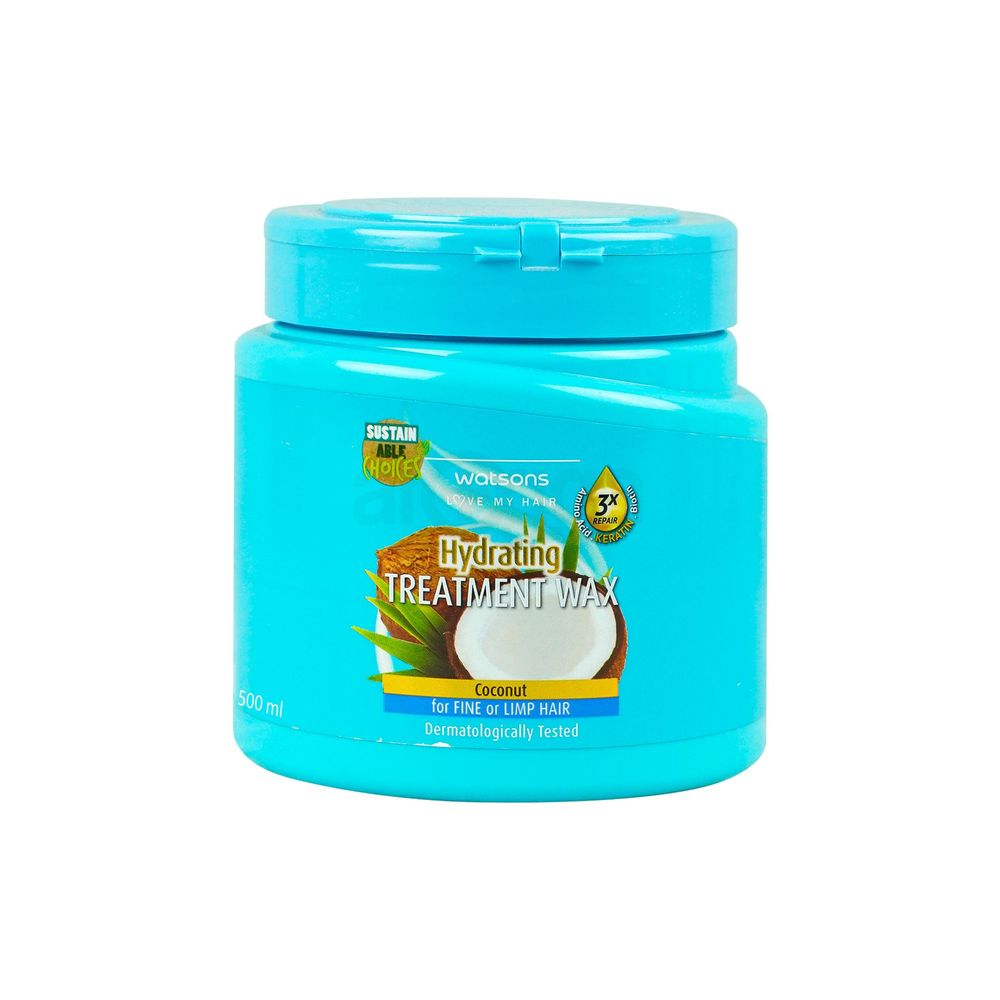 Watsons Coconut Hydrating Hair Treatment Wax for Fine or Limp Hair ...