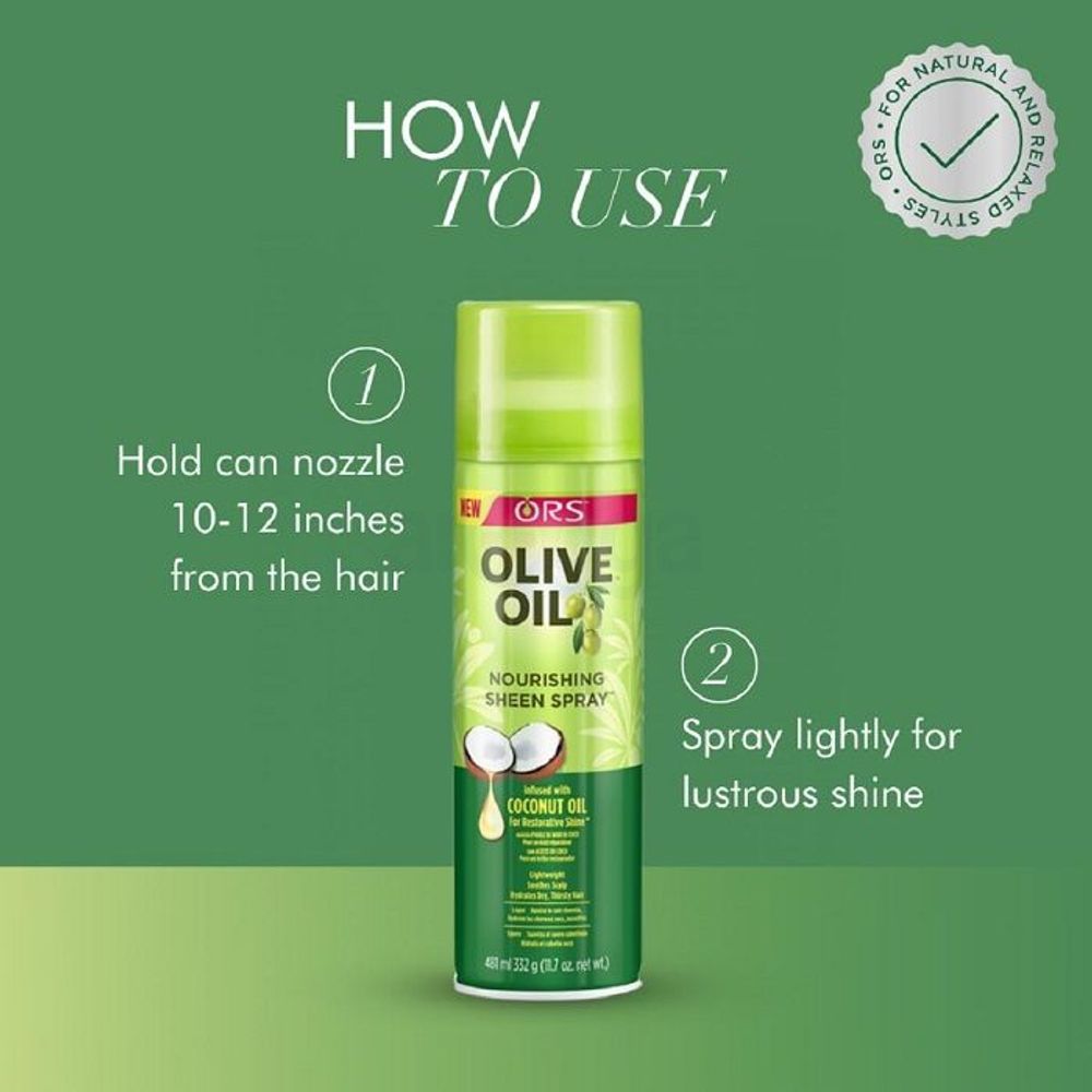 ORS Original Hair Sheen Spray with Olive Oil - Arogga Beauty Store