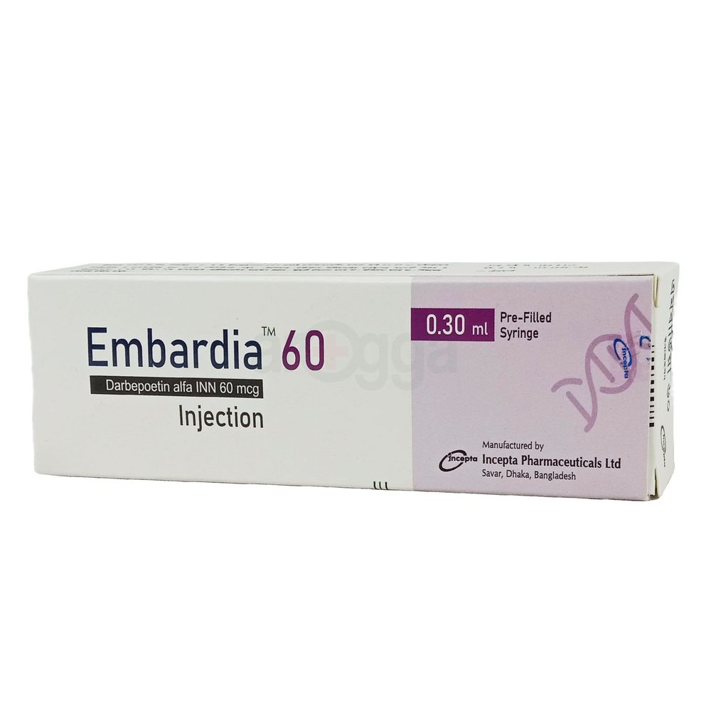 Embardia 60 60mcg/0.3ml sc_injection - Arogga Online Pharmacy