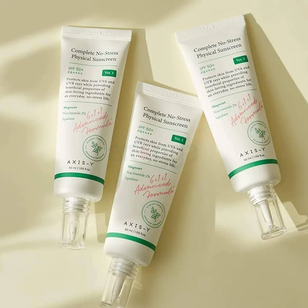 Axis-Y No Stress Physical Sunscreen with SPF 50+ PA++++ (Ver.3 ...
