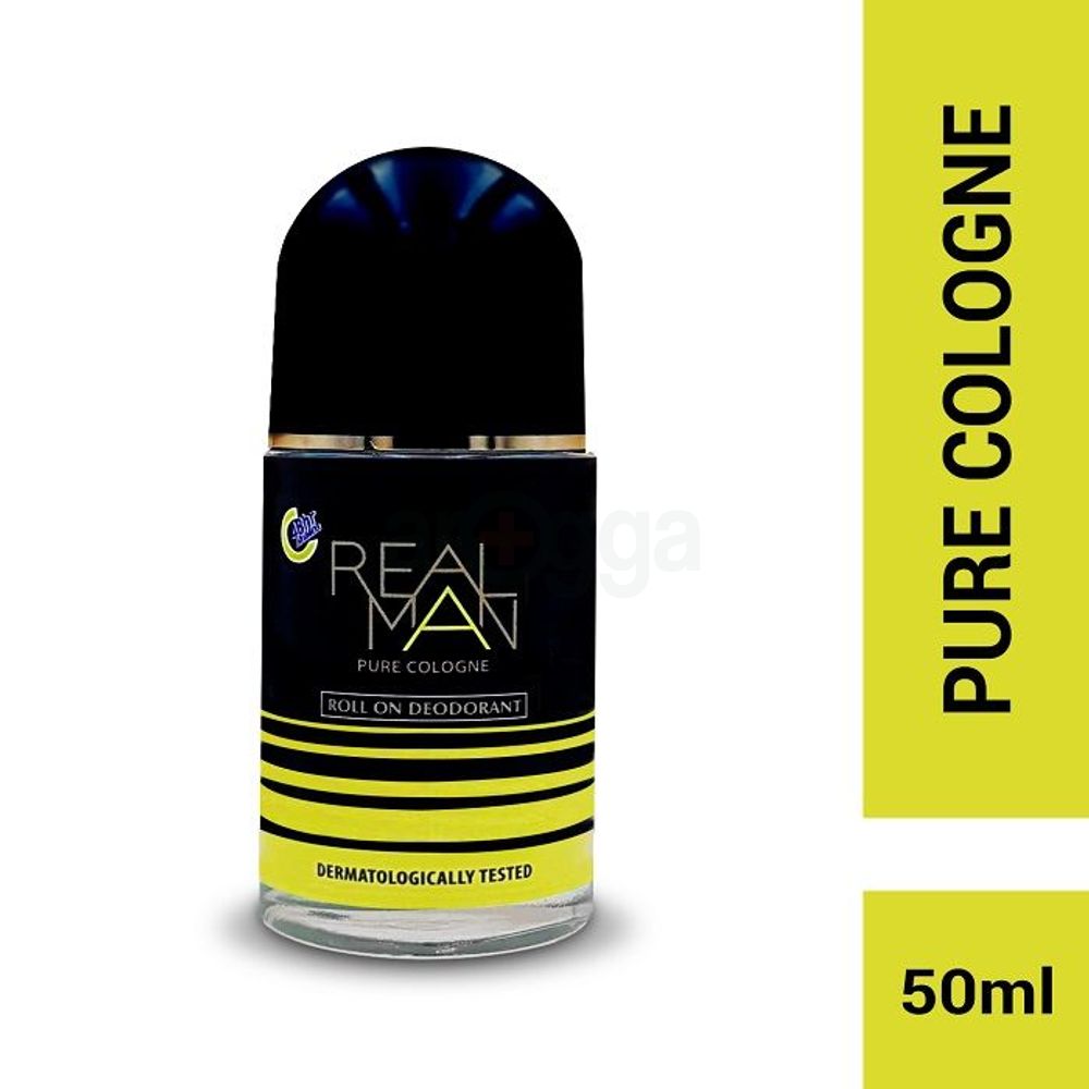 Realman Roll On Pure Cologne 50ml - Arogga Beauty Store