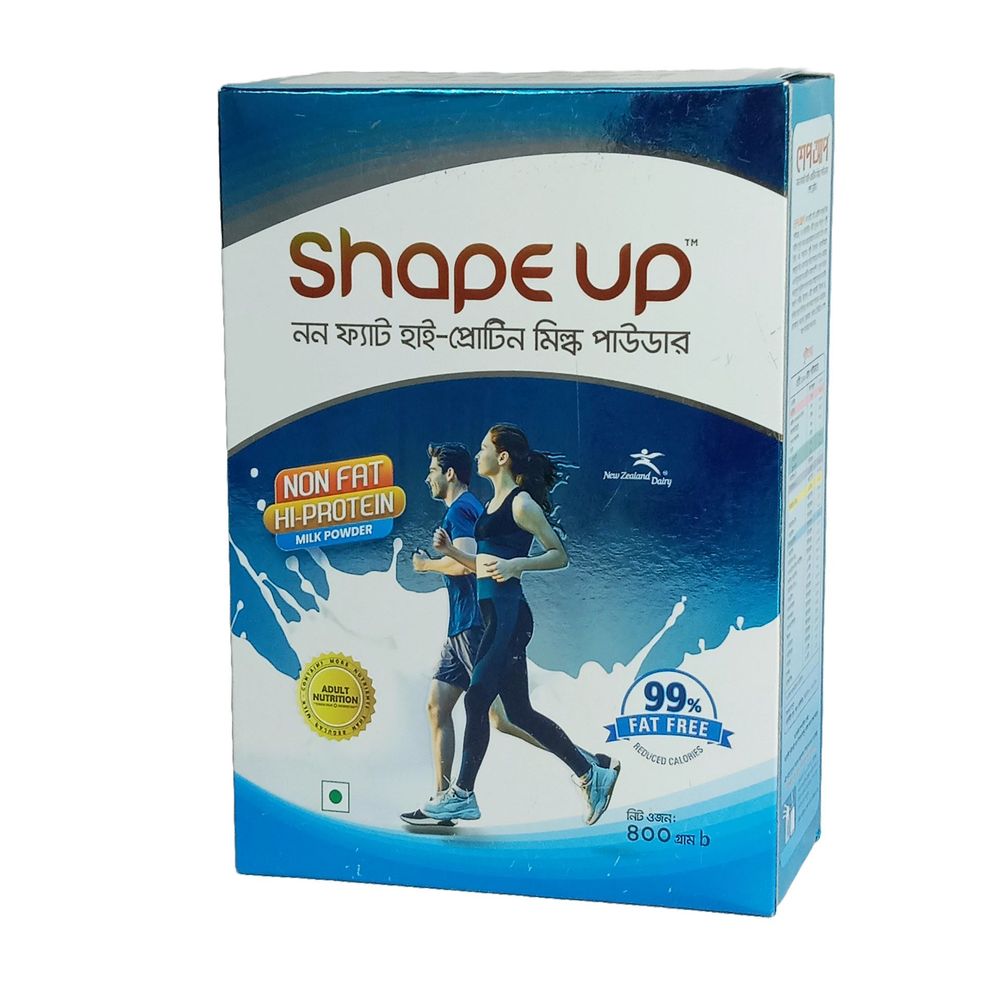 Shape Up Non Fat High Protien Milk Powder 400gm - Arogga Ltd