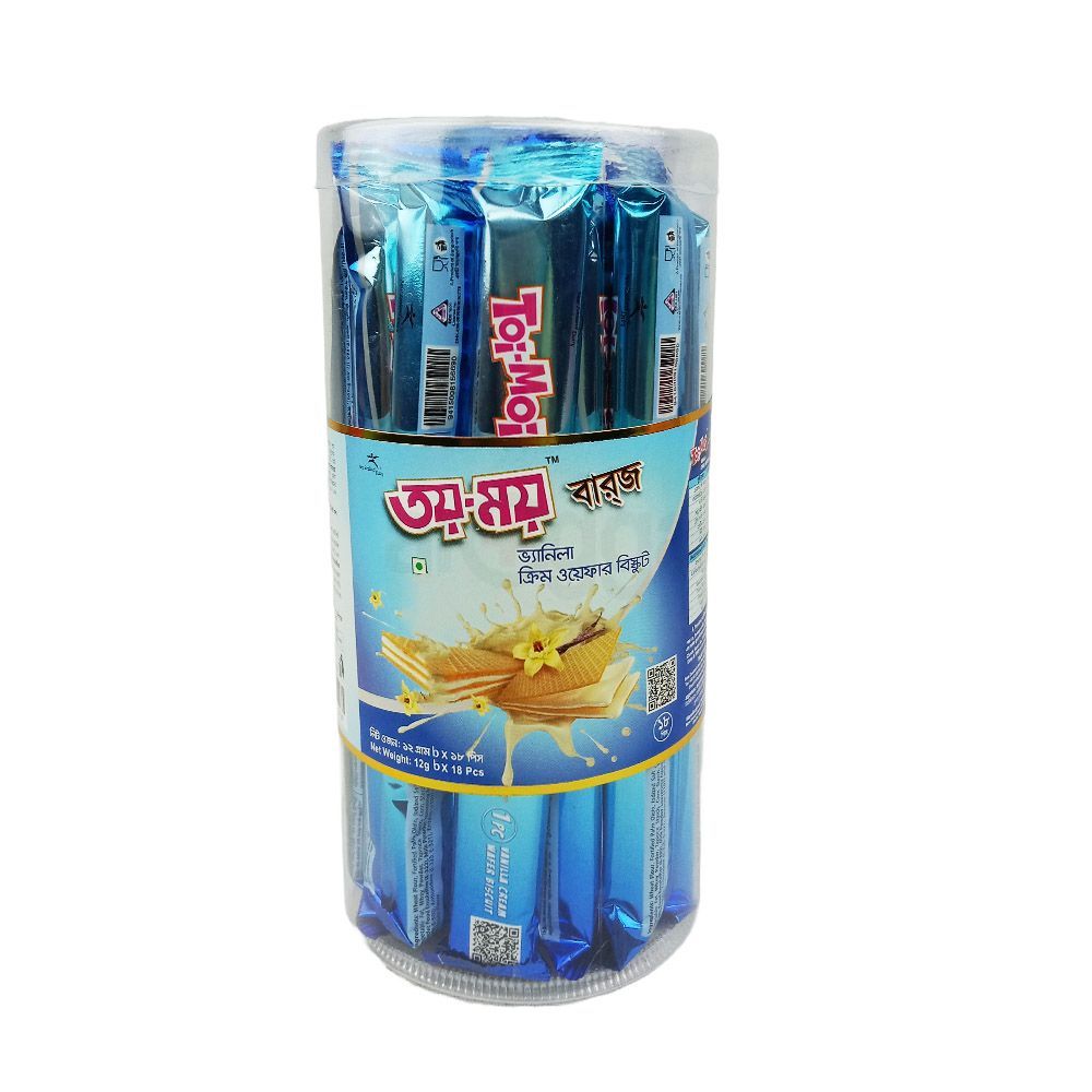 Toi Moi Barz Vanilla Wafer 12gm - Arogga Ltd