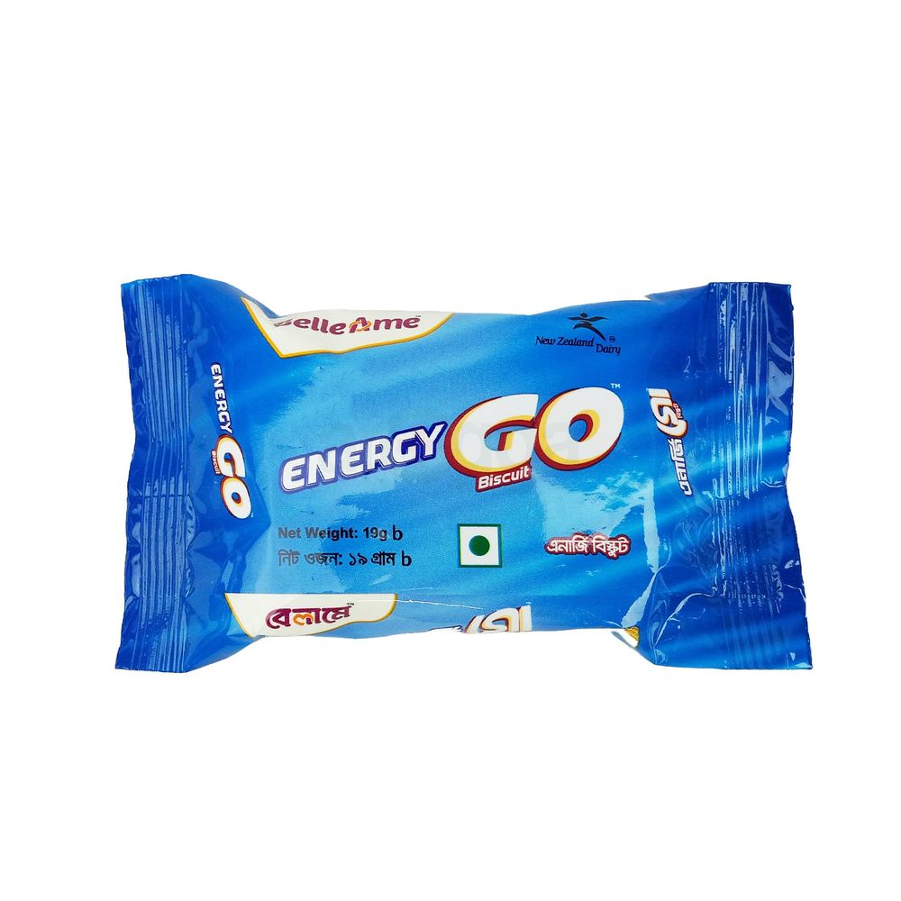 BelleAme Energy Go Biscuit 19gm - Arogga Ltd