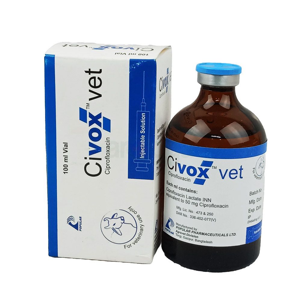 Civox Vet Injectable Solution 100ml - Arogga Online Pharmacy