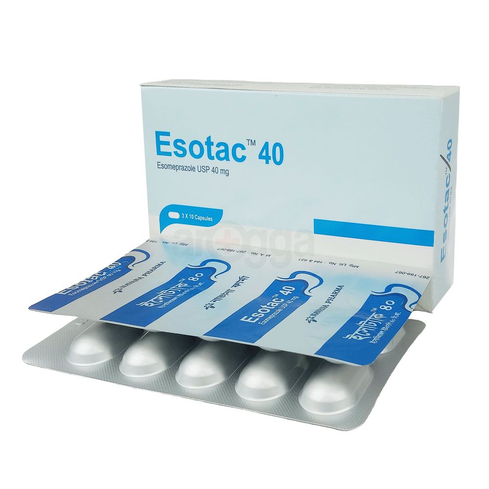 Esotac 40mg Tablet - Arogga Online Pharmacy