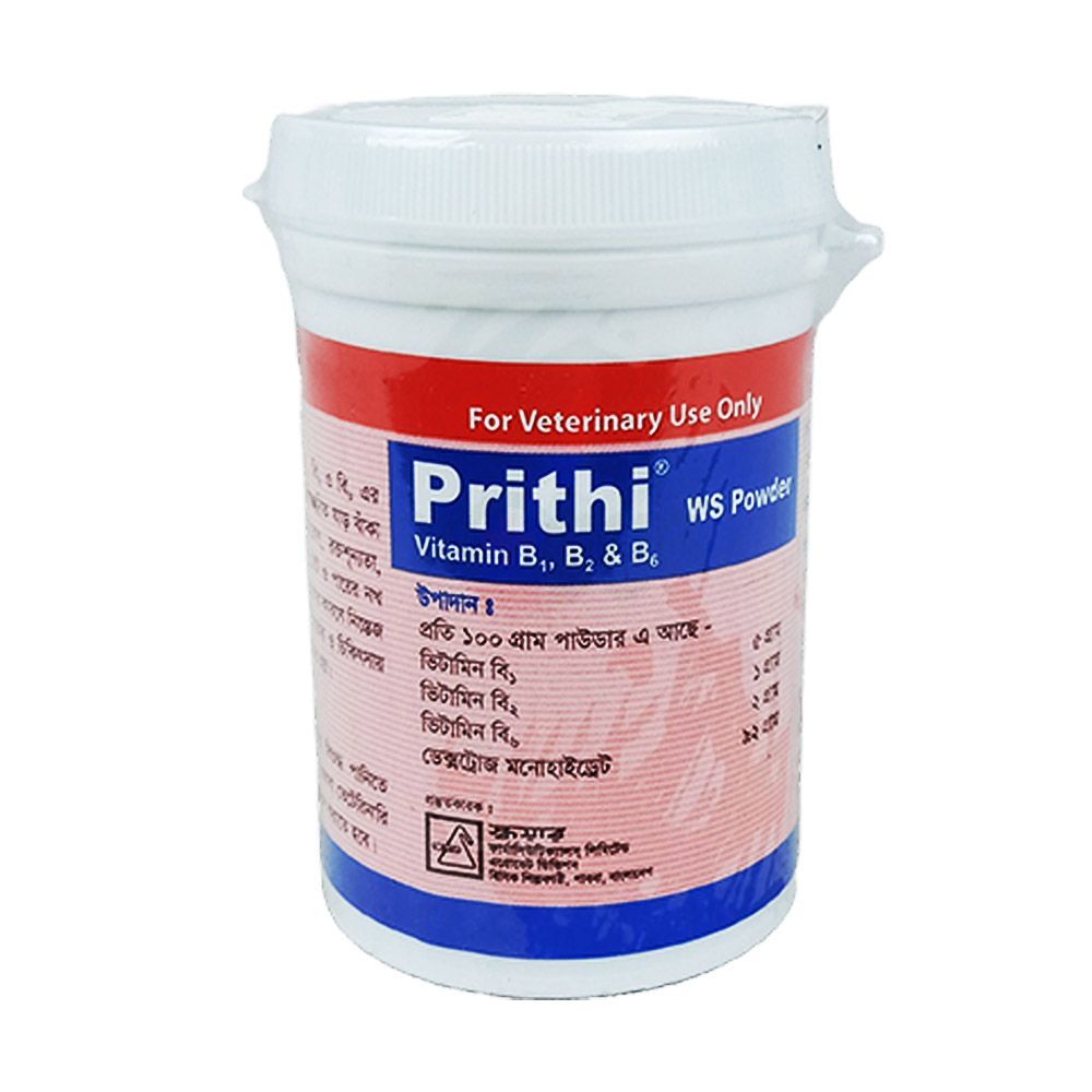 Prithi WS Powder 100gm price in Bangladesh | Arogga