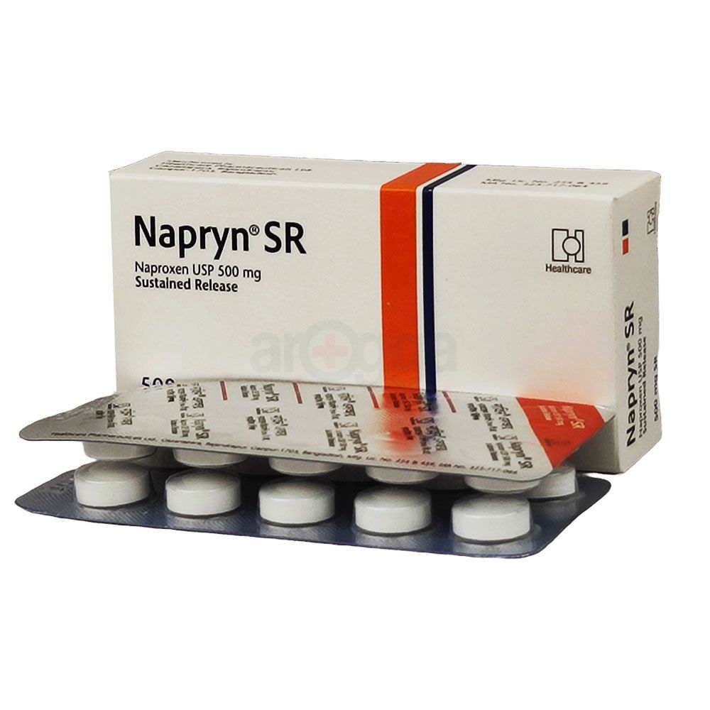 Napryn 500 SR 500mg - Arogga Online Pharmacy