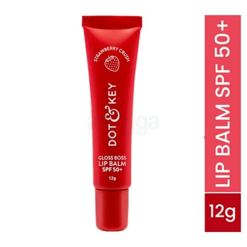 Dot and Key Gloss Boss Vitamin C + E Lip Balm with SPF 50 - Strawberry ...