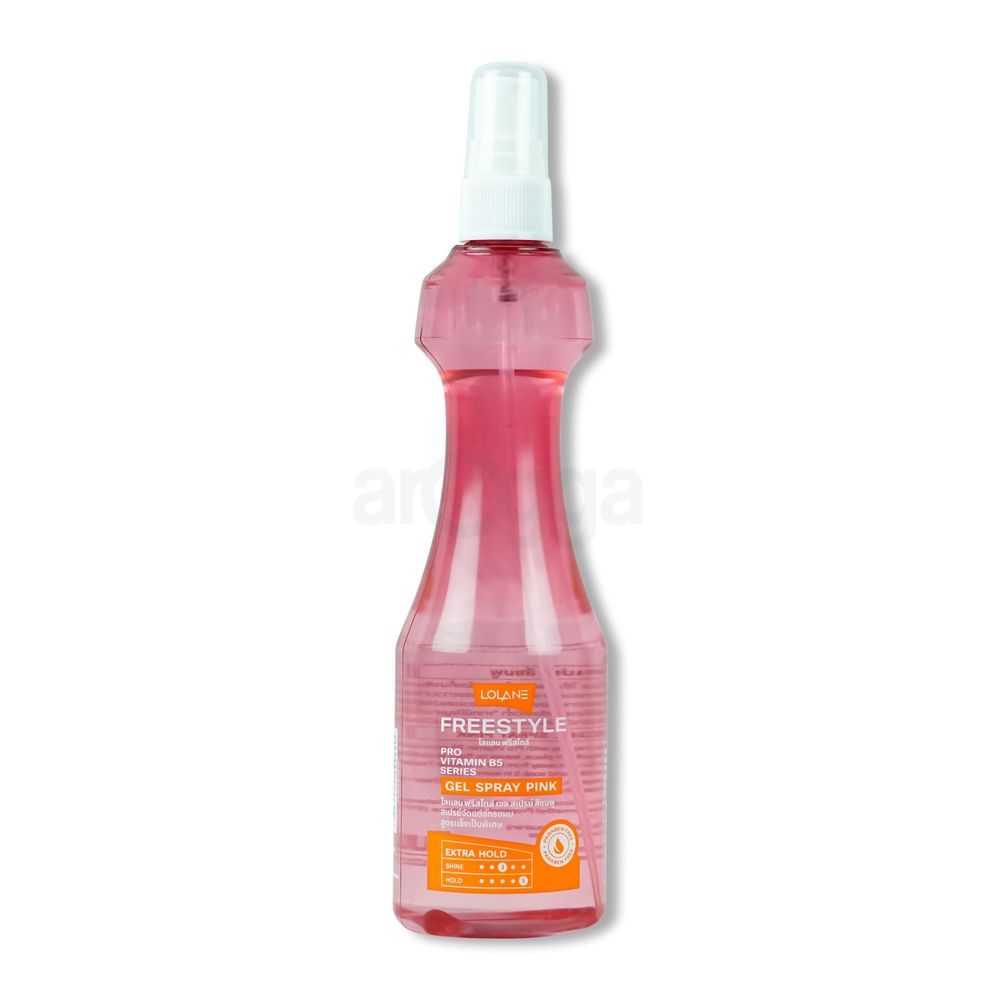 Lolane Freestyle Extra Hold Hair Gel Spray Pink - Arogga Beauty Store