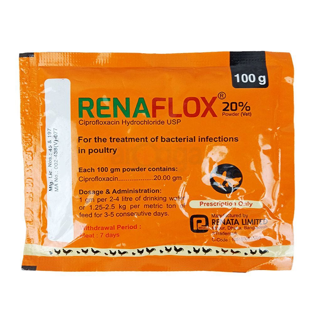 Renaflox 20% 100gm (Vet) - Arogga Online Pharmacy