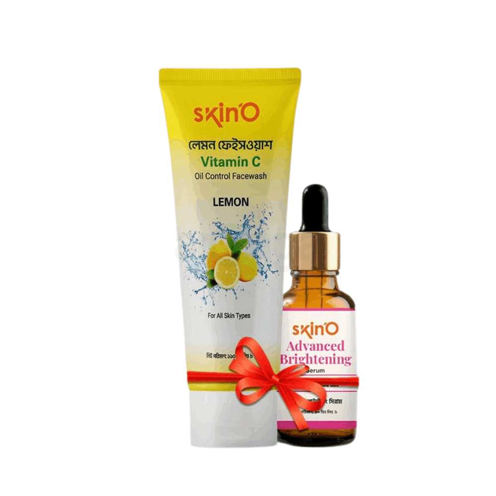 Skino Vitamin C Oil Control Facewash (Lemon) 110ml and Skino Advanced ...