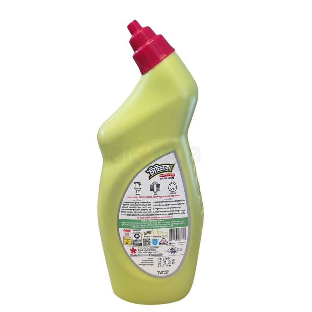 Tylox Liquid Toilet Cleaner Lemon Lime 750ml - Arogga Online Pharmacy