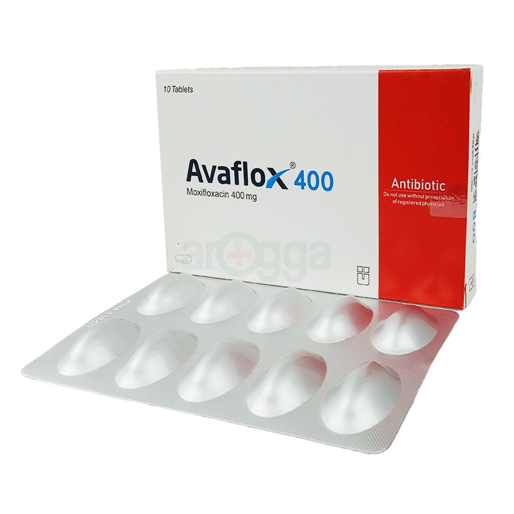 Avaflox 400mg tablet - Arogga Online Pharmacy