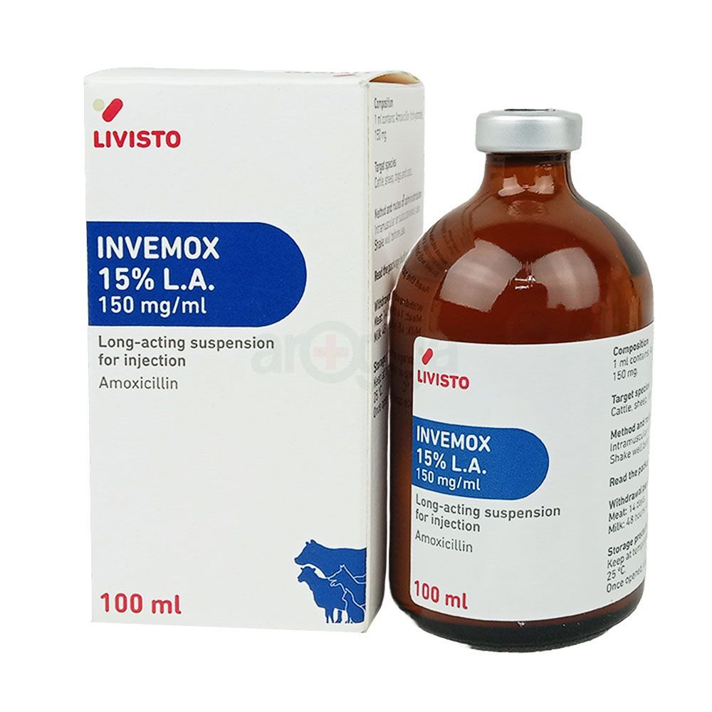 Livisto Invemox 15% L.A. 150mg/ml Injection (Vet) 100ml price in ...