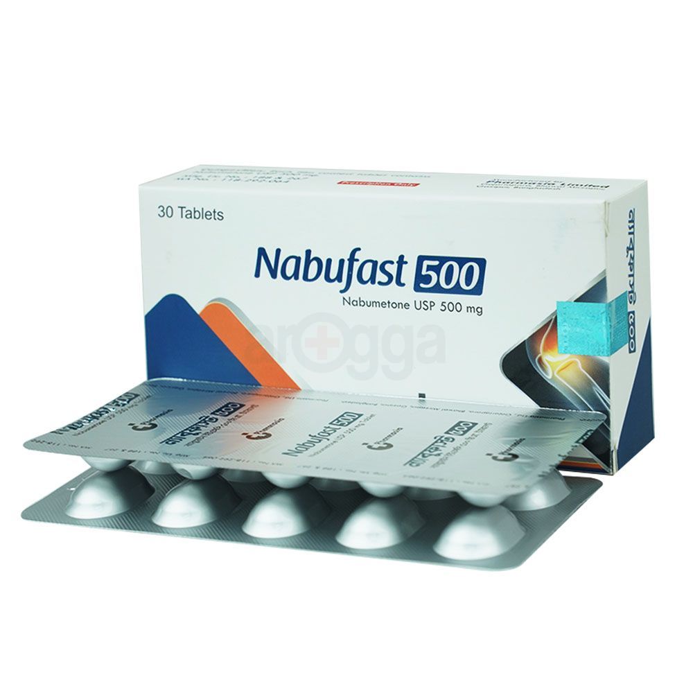 Nabufast 500mg tablet - Arogga Online Pharmacy