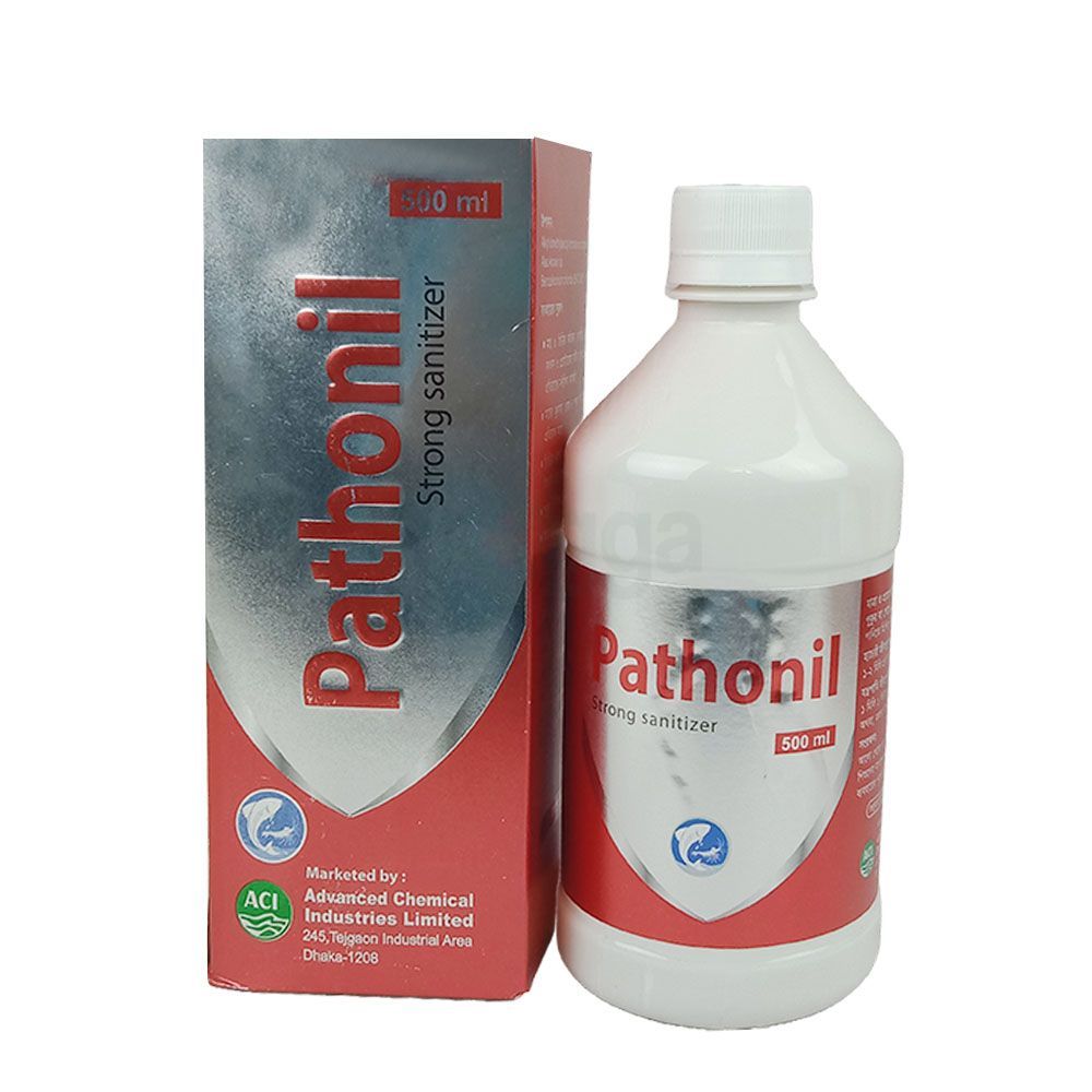 Pathonil Strong Sanitizer 500ml - Arogga Online Pharmacy