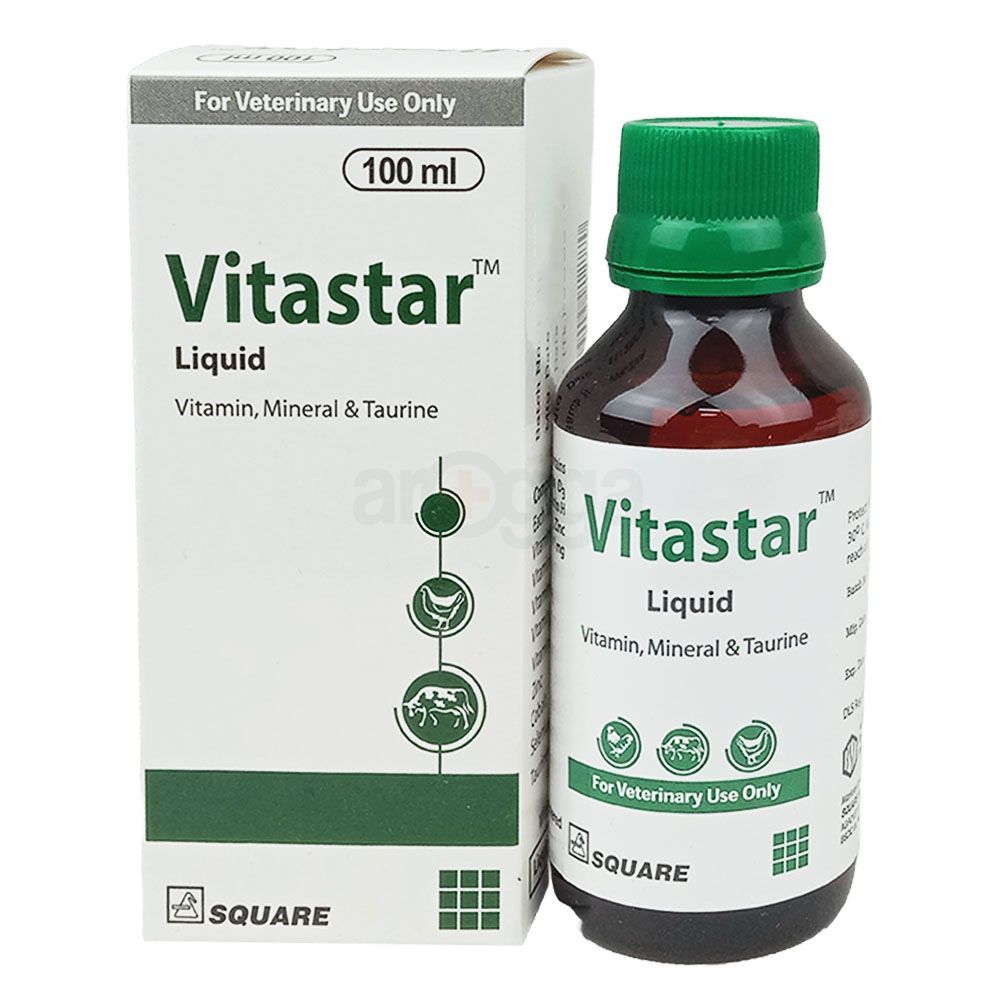 Vitastar Liquid 100ml - Arogga Online Pharmacy