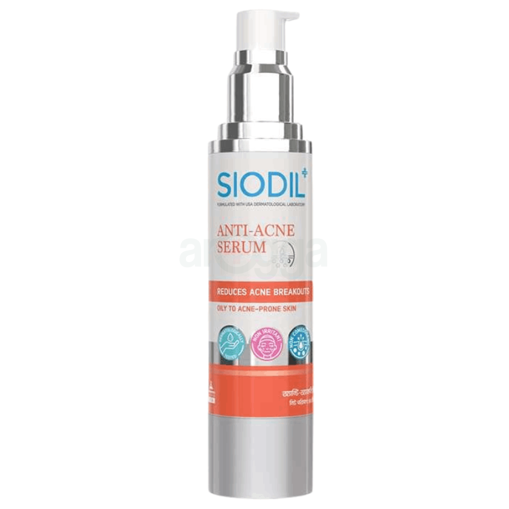 Siodil Anti-Acne Serum 40ml - Arogga Beauty Store