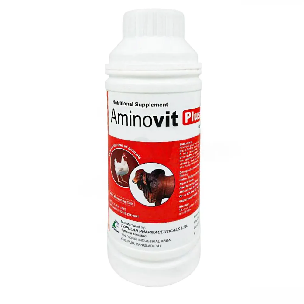 Aminovit Plus Vet Injectable Solution 1000ml price in Bangladesh | Arogga