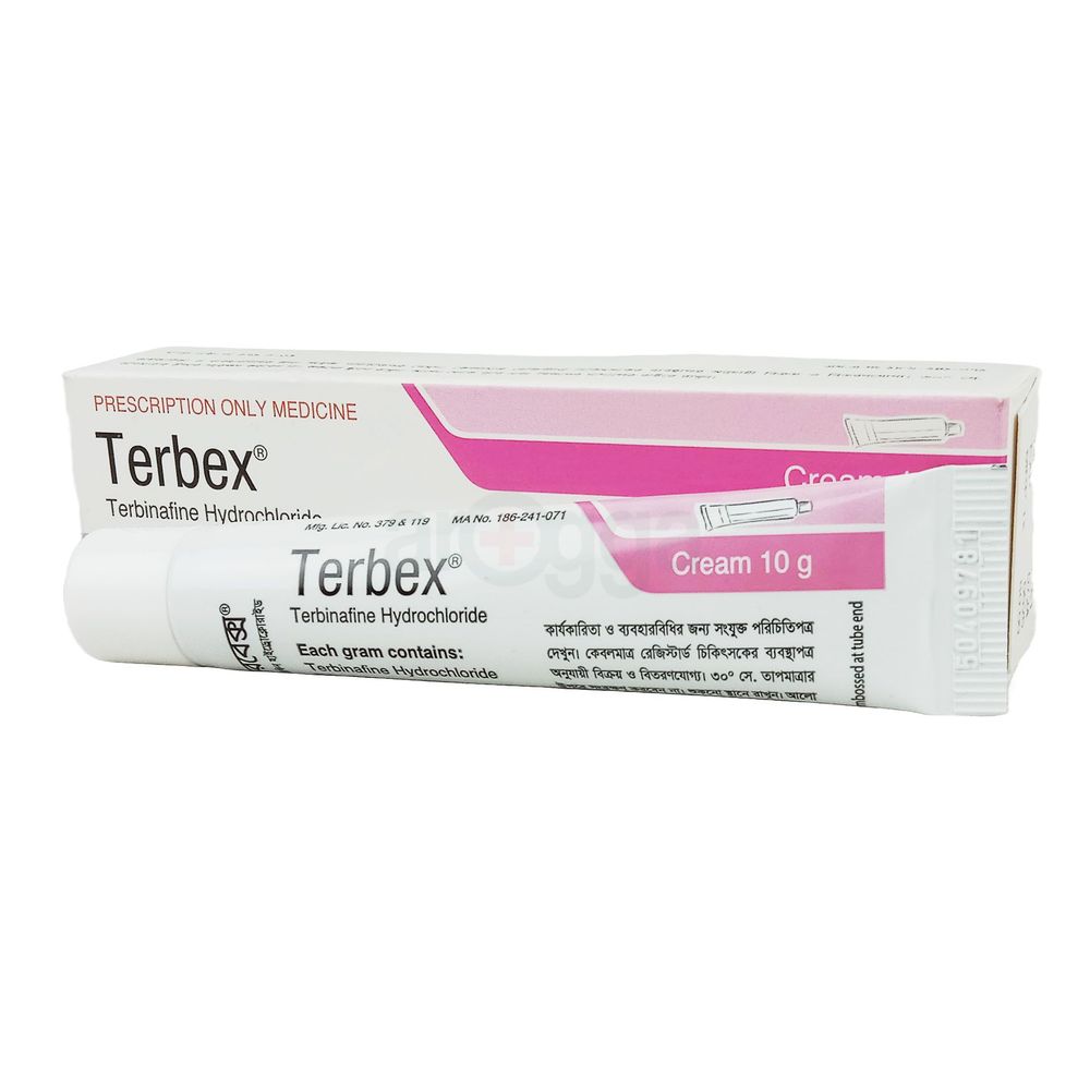 Terbex 10gm Cream 1% cream - Arogga Online Pharmacy