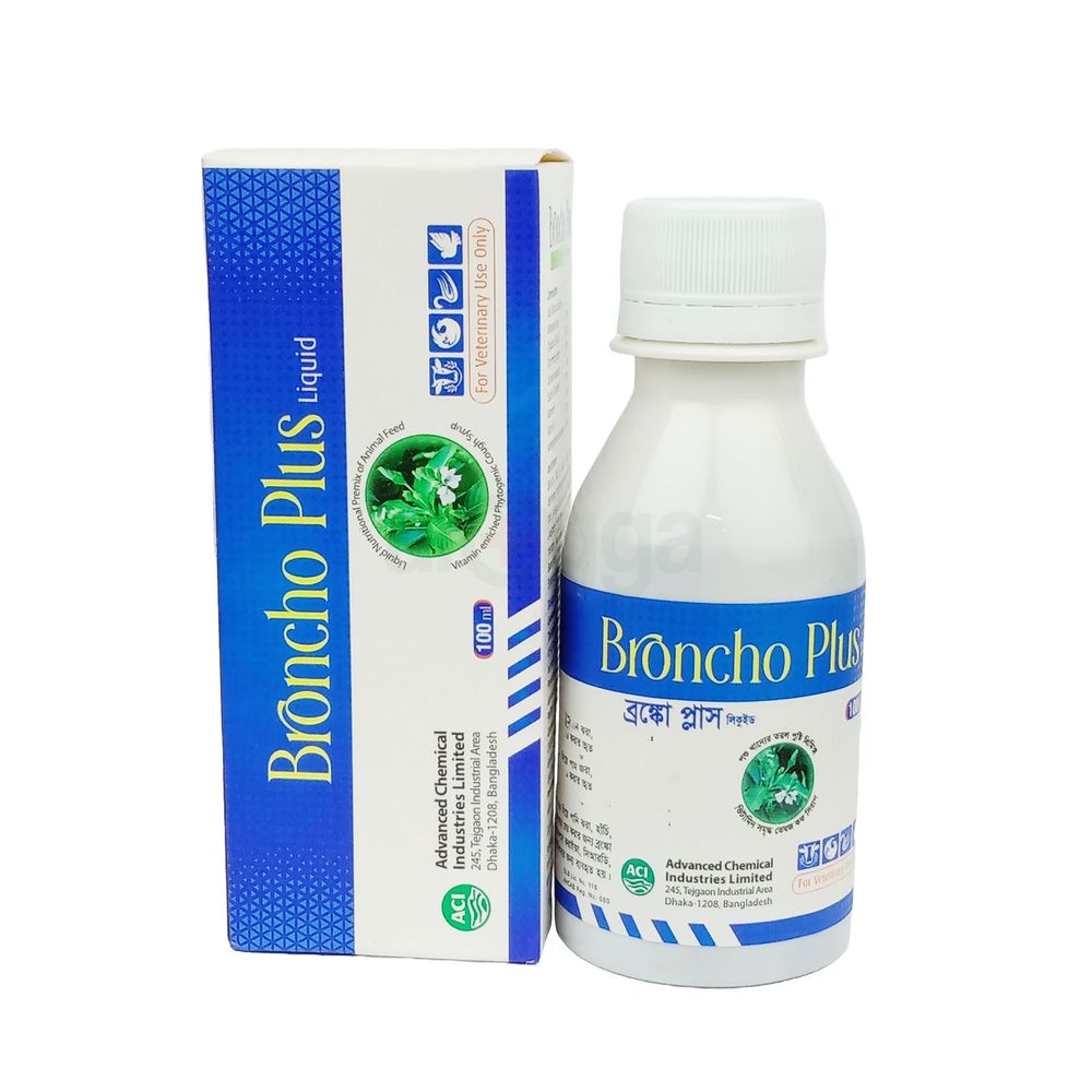 Broncho Plus Liquid 100ml - Arogga Online Pharmacy